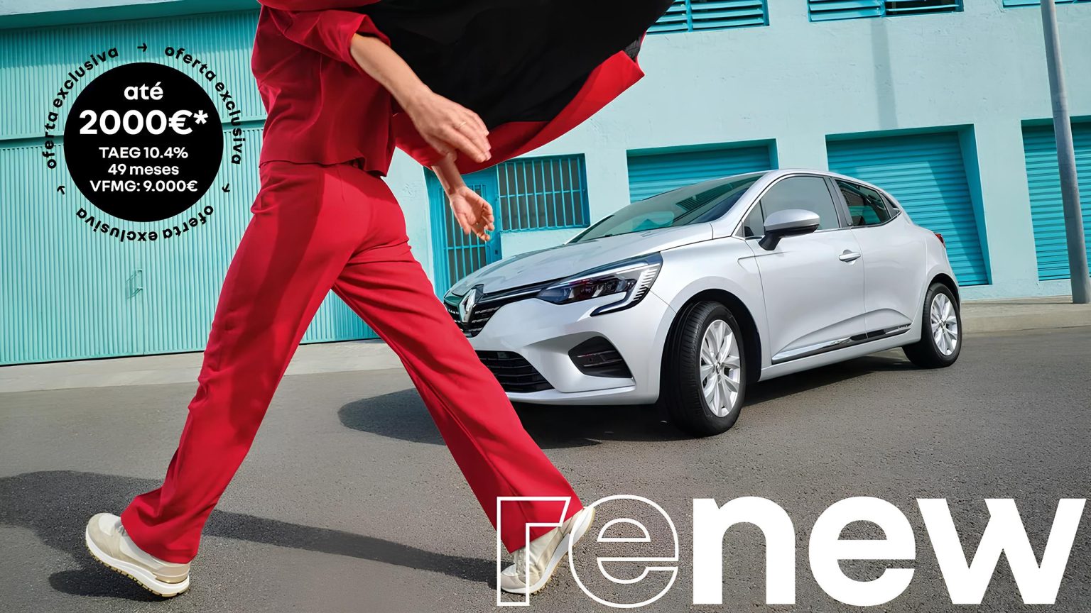 Renew: Renault Clio com oferta de até 2000€ - Motorpor